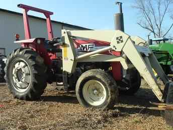 Used Farm Tractors for Sale: 245 MF With Loader (2006-04-02 ...