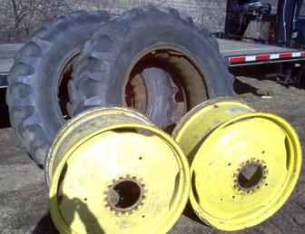 Used Farm Tractors for Sale: 18.4 X 34 On Press Steel Rims (2006-04-04 ...