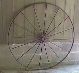 Used Farm Tractors for Sale: Iron Hay Rake Wheels (2006-05-28 ...