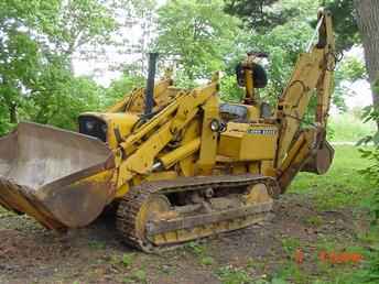 Used Farm Tractors for Sale: J.D. 350 Dozer Loader Backhoe (2006-06-04 ...