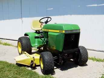 Used Farm Tractors for Sale: John Deere 400-Mower&Blower (2006-06-11 ...