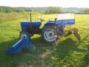 Used Farm Tractors for Sale: Iseki TS1910 4WD,Attachments (2006-06-17 ...