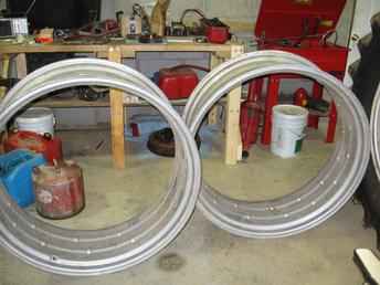 Used Farm Tractors for Sale: 14 X 38 Double Bevel Rims (2006-06-18 ...