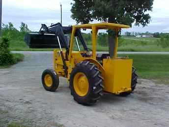 Used Farm Tractors for Sale: Massey Ferguson MF-30A Industrial Loader ...
