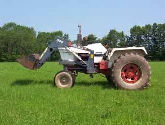 Used Farm Tractors for Sale: Case 870 Diesel With Loader (2006-07-10 ...