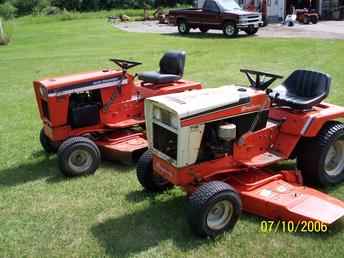 Used Farm Tractors for Sale: Simplicity 7117 & Allis 717 (2006-07-10 ...