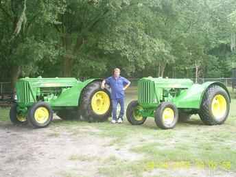 Used Farm Tractors for Sale: 1949 & 1955 John Deere Orchard Model (2006 ...