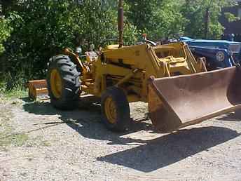 Used Farm Tractors for Sale: Massey Ferguson MF-165 Ind With HD Loader ...