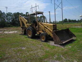 Used Farm Tractors for Sale: Ford 55O Backhoe (2008-05-23) - Yesterday ...