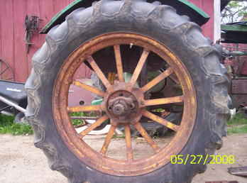 Used Farm Tractors for Sale: John Deere B Spoke Wheels (2008-05-27 ...