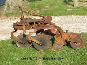 Used Farm Tractors for Sale: Case 2-14" Eagle Hitch Plow (2008-06-03 ...