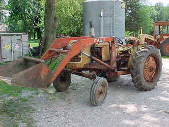 Used Farm Tractors for Sale: Case 350 With Loader (2008-06-10 ...