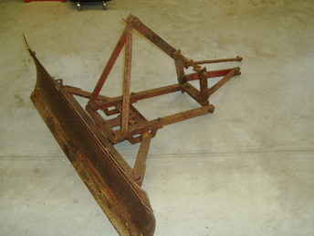 Used Farm Tractors for Sale: Farmall Cub Plow/Grader Blade (2008-06-11 ...