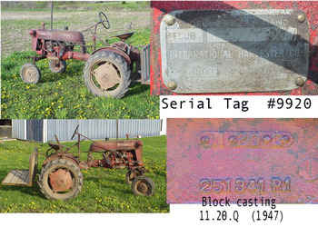 Used Farm Tractors for Sale: 1947 Farmall Cub (2008-06-17) - Yesterday ...