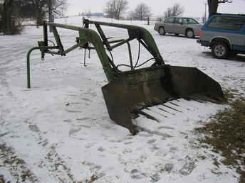Used Farm Tractors for Sale: John Deere 45W Loader (2008-07-03 ...