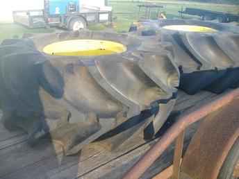 Used Farm Tractors for Sale: 28.1 X 26 R-2 Rice Tires (2008-07-09 ...