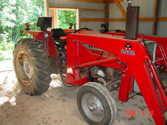 Used Farm Tractors for Sale: MF230 With 232 Loader (2008-08-10 ...