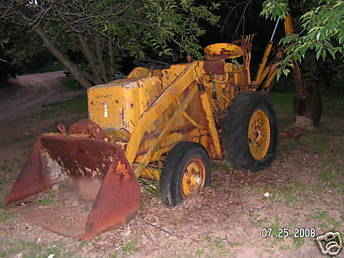 Used Farm Tractors for Sale: 1960'S Hough Payloader Backhoe (2008-08-17 ...