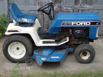 Used Farm Tractors for Sale: Ford YT16H Yard Tactor (2008-08-23 ...