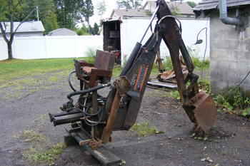 Used Farm Tractors for Sale: National 8 FT 3 Point Backhoe (2008-09-07 ...