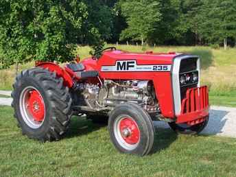Used Farm Tractors for Sale: Massey Ferguson 235 Diesel (2008-09-09 ...