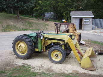 Used Farm Tractors for Sale: Oliver Super 55 With Loader (2008-09-17 ...