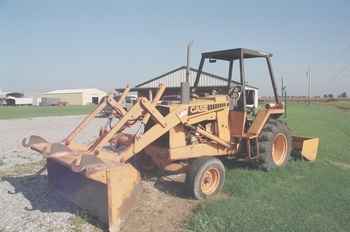 Used Farm Tractors for Sale: Case 580C Loader/Box Blade (2008-09-24 ...