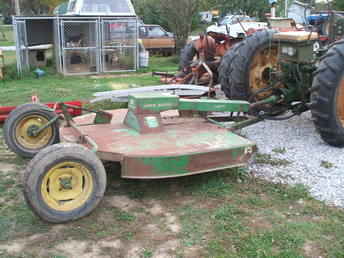Used Farm Tractors for Sale: John Deere 6FT Bush Hog Sold (2008-10-08 ...