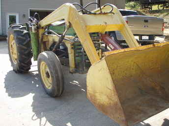 Used Farm Tractors for Sale: Oliver Super 55 With Loader (2008-10-14 ...