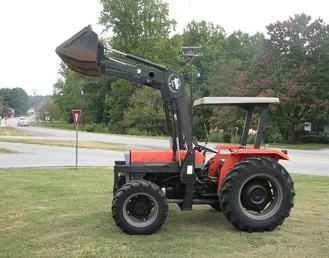 Used Farm Tractors for Sale: Tafe 45DI 4X4 Loader Tractor (2008-10-17 ...