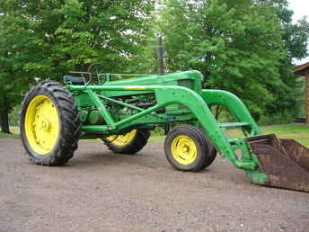 Used Farm Tractors for Sale: John Deere 50 With Loader (2008-10-21 ...
