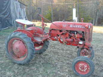 Used Farm Tractors for Sale: Ih Farmall Cub White Demo (2008-11-03 ...