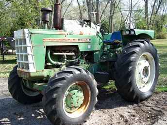 Used Farm Tractors for Sale: Rare 1968 Oliver 1850 MFWD LP (2008-11-10 ...