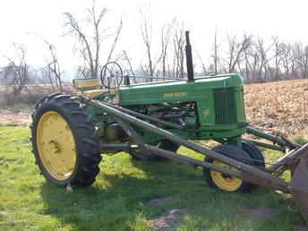 Used Farm Tractors for Sale: John Deere 50 With Loader (2008-11-19 ...
