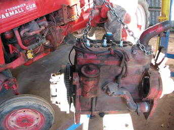 Used Farm Tractors for Sale: Farmall Cub Engine C60 (2008-11-19 ...