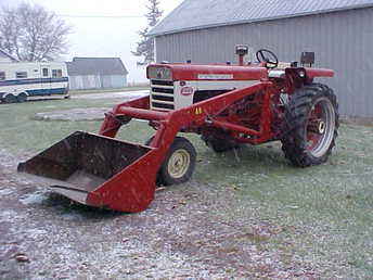 Used Farm Tractors for Sale: Ih 560 Tractor & Hyd Loader (2008-11-29 ...