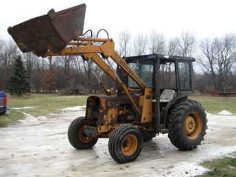 Used Farm Tractors for Sale: Case 380 With Loader (2008-12-17 ...