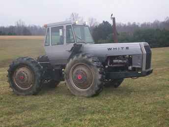 Used Farm Tractors for Sale: **Nice White 4-180 4X4 Tractor (2008-12-28 ...