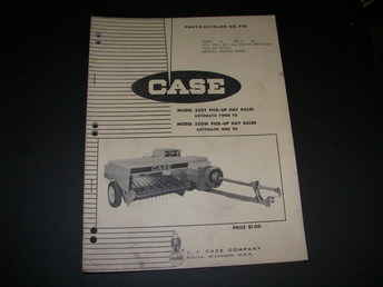 Used Farm Tractors for Sale: Case 330T/W Baler Parts Book (2009-01-08 ...