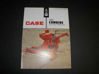 Used Farm Tractors for Sale: Case 700 Combine Brochure (2009-01-09 ...