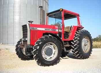 Used Farm Tractors for Sale: Massey Ferguson 3545 4X4 Diese (2009-01-14 ...
