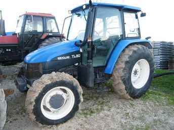 Used Farm Tractors for Sale: 2002 New Holland TL90 (2009-01-16) - Yesterday's Tractors