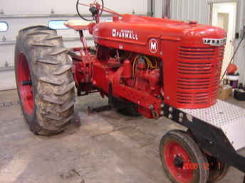 Used Farm Tractors for Sale: 1939 Farmall M Puller Chassis (2009-01-16 ...