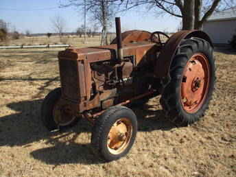 Used Farm Tractors for Sale: 1936 CC Case (2009-01-22) - Yesterday's ...