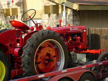 Used Farm Tractors for Sale: Red 1951 Farmall Model C (2009-02-03 ...