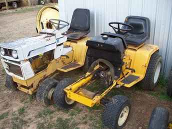 Used Farm Tractors for Sale: Cub Cadet Pulling Frames (2009-02-11 ...