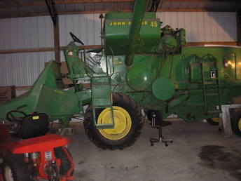 Used Farm Tractors for Sale: John Deere 45 Combine (2009-03-19 ...