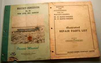 Used Farm Tractors for Sale: Massey 33 And 33K Parts Book (2009-04-01 ...