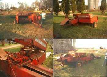 Used Farm Tractors for Sale: Massey Ferguson MF-#3 Baler (2009-04-04 ...
