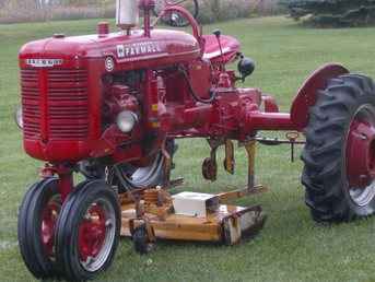 Used Farm Tractors for Sale: Farmall B W /Mower (2009-04-07 ...